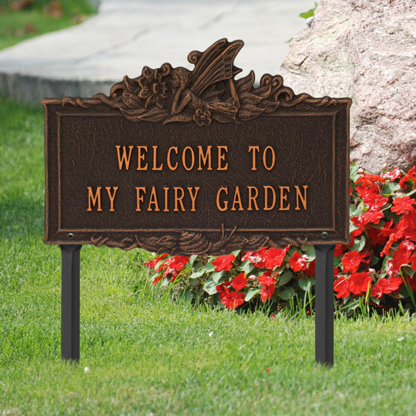 Whitehall Products Metal Animal Garden Sign & Reviews | Wayfair