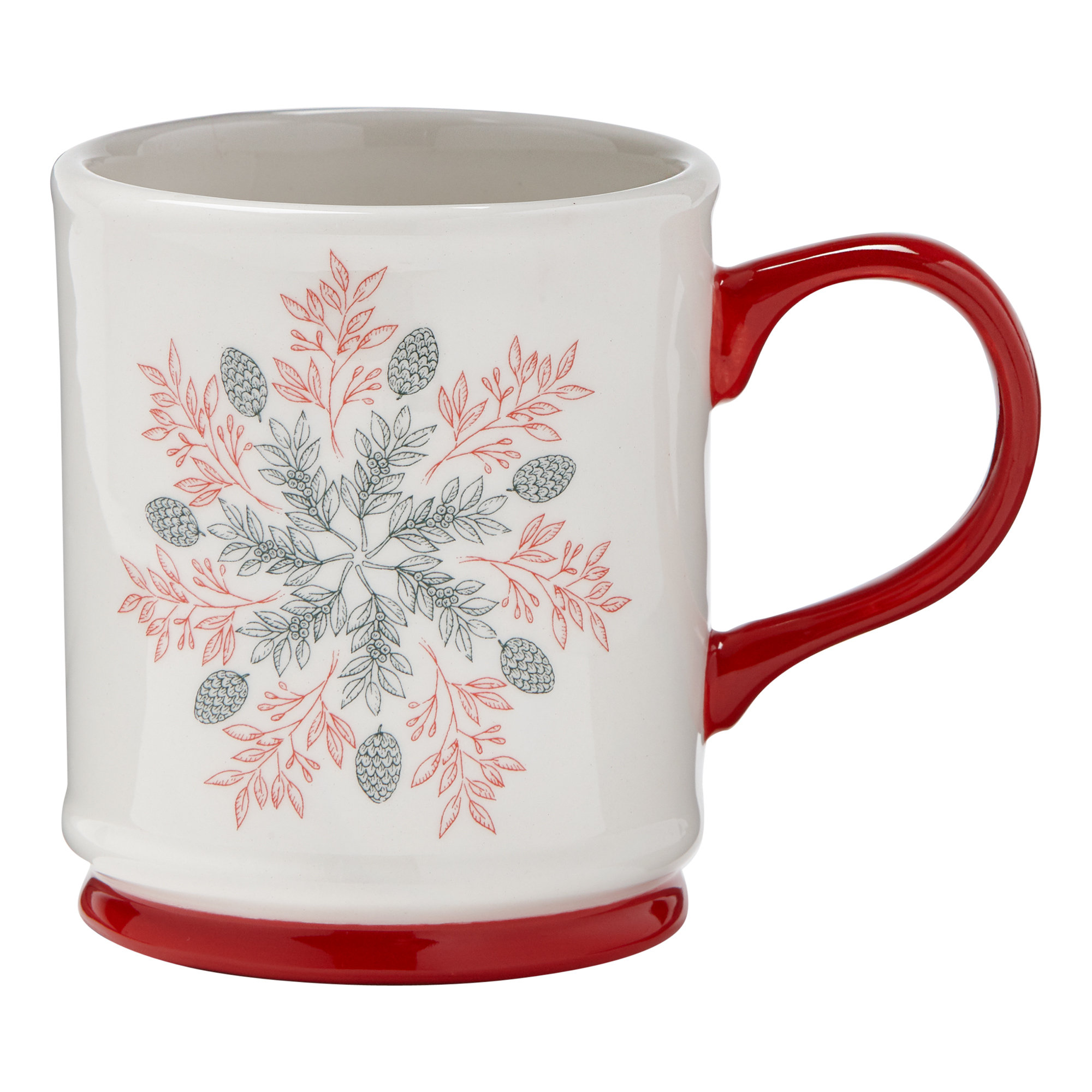 The Holiday Aisle® Izsak Tis Season Snowflake Mug | Wayfair