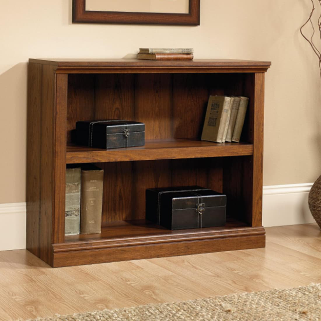 Red Barrel Studio® Double Standing Bookcase, Low Open Bookcase, For ...