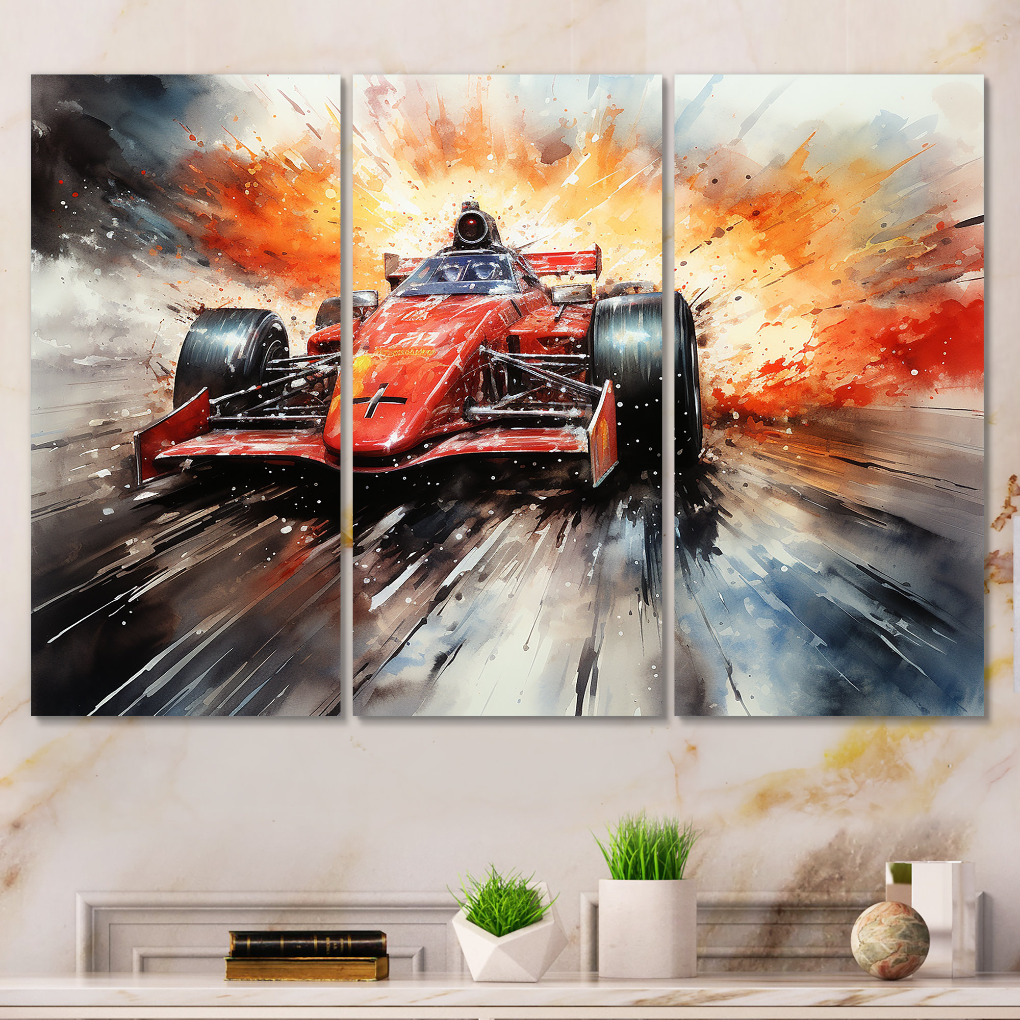 Red Barrel Studio® Formula One Speed Car Speedway Fury 2 - Race Tracks ...