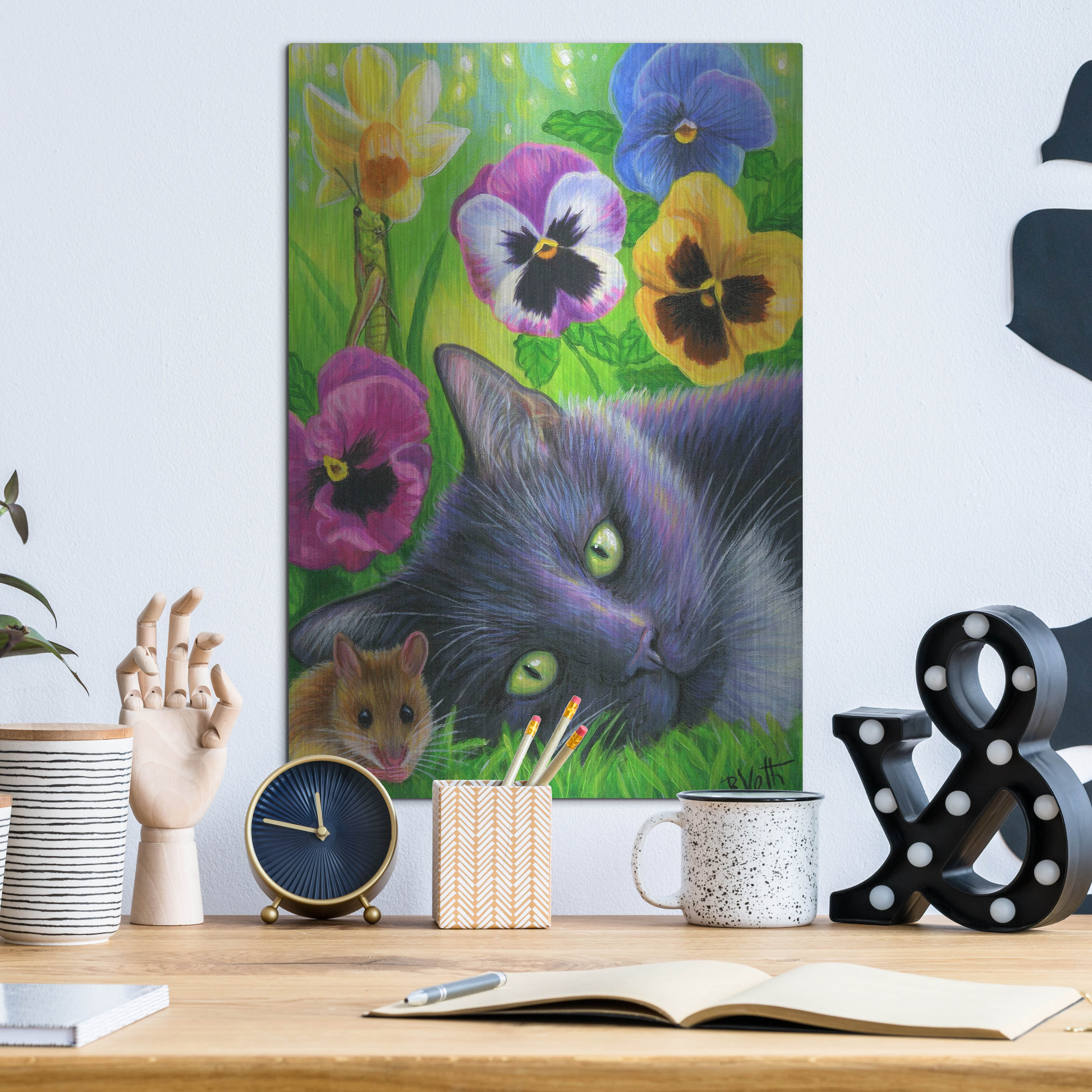 Winston Porter 'Dreams Of Spring5' by Bridget Voth, Metal Wall Art ...