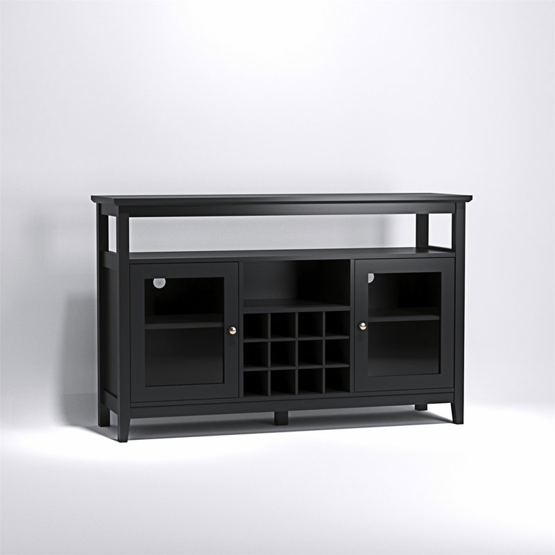 Lark Manor™ Storage Buffet Cabinet/Sideboard/TV Console With Glass ...