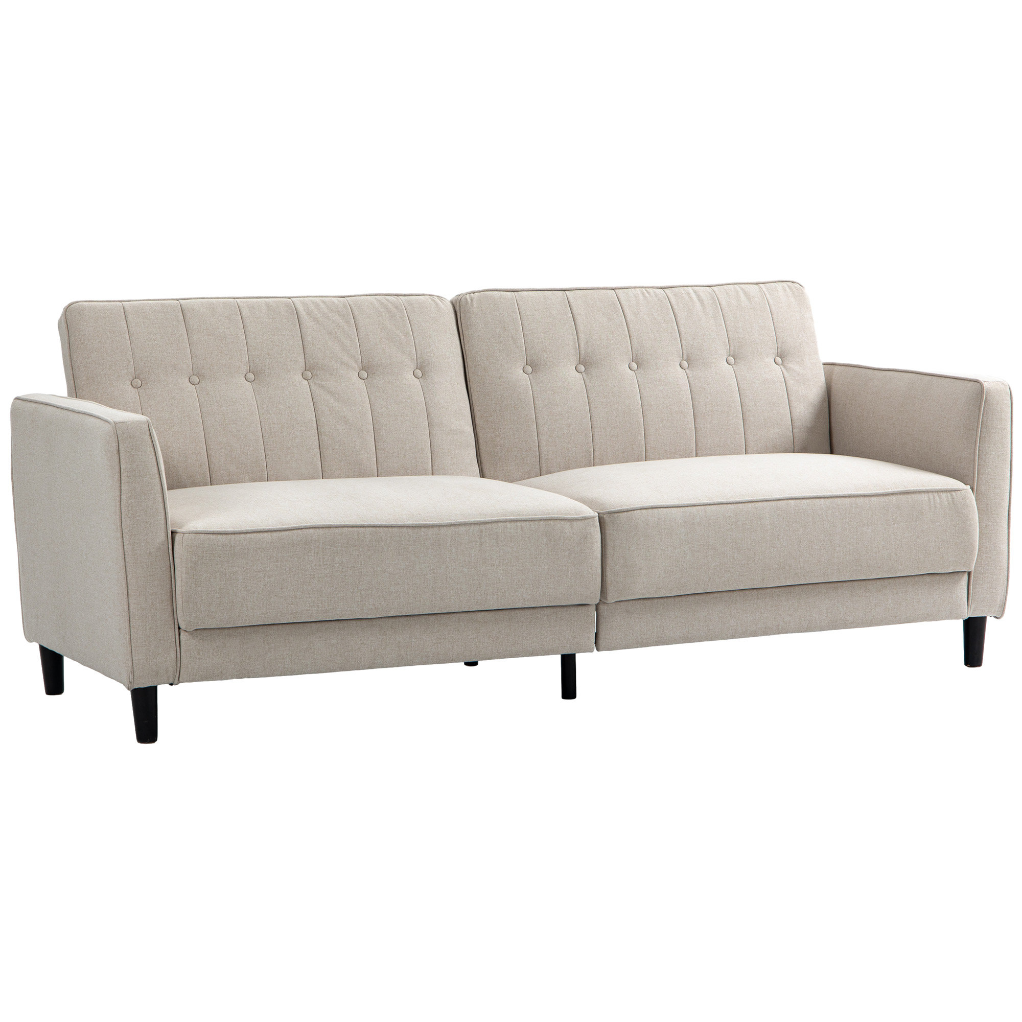 HomCom 83.5'' Square Arm Sofa | Wayfair