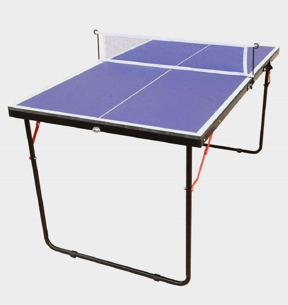 Rongeng Mid-Size Foldable Indoor/Outdoor Table Tennis Table with ...