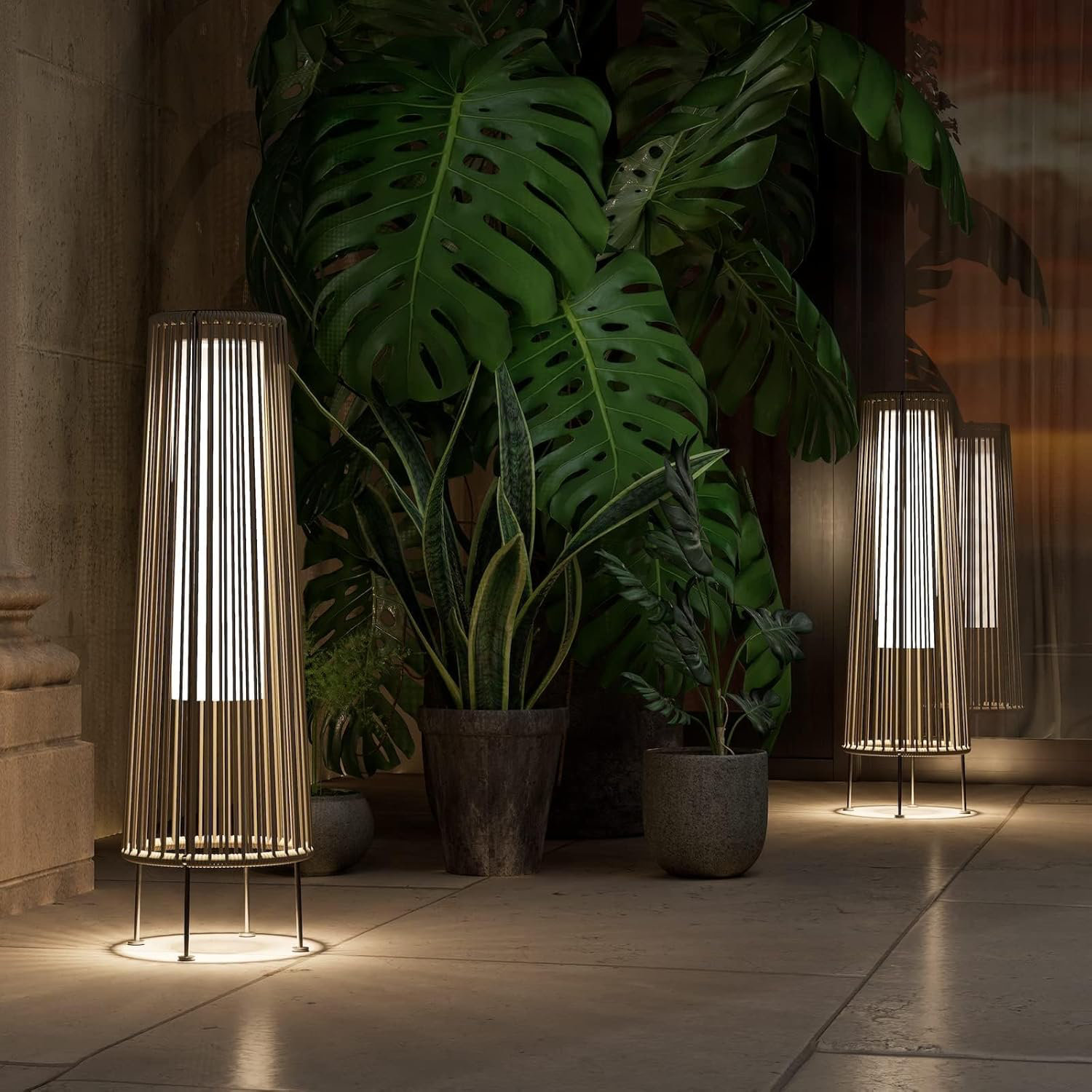 Ebern Designs Russek 27'' LED Column | Wayfair