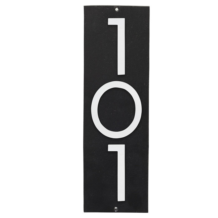 Montague Metal Products Rectangle Wall Plaque & Reviews | Wayfair