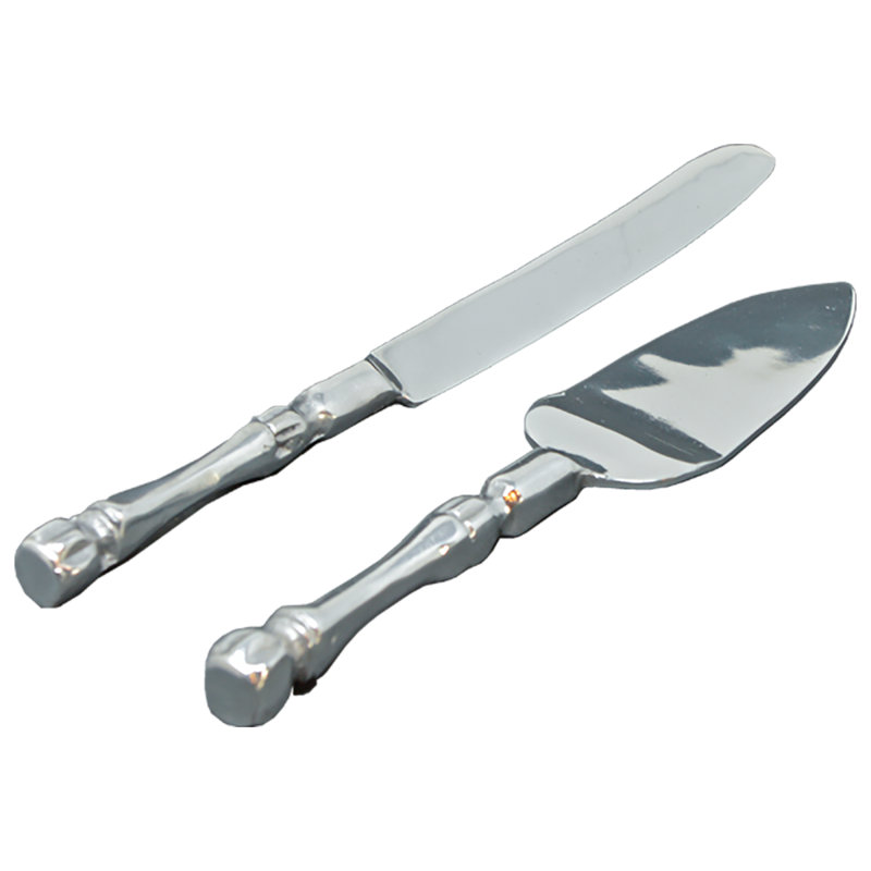 Lark Manor™ Set Of 2 Cake Servers (Slice & Knife) | Wayfair