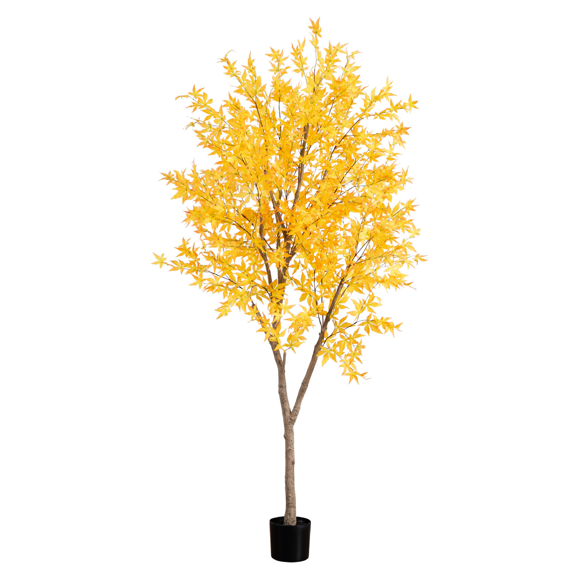 Primrue Autumn Maple Artificial Fall Tree | Wayfair