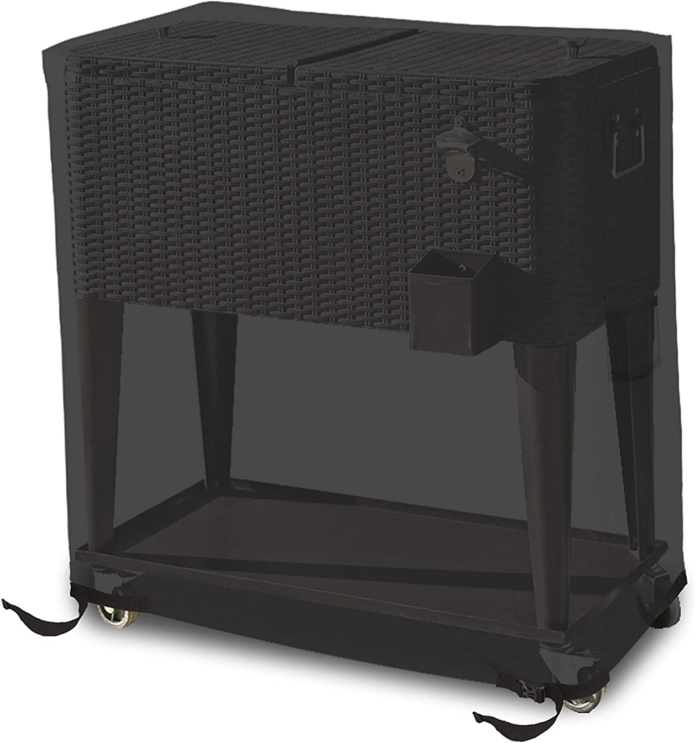 Arlmont & Co. High Density Waterproof Cooler Cart Cover, Weather Proof ...