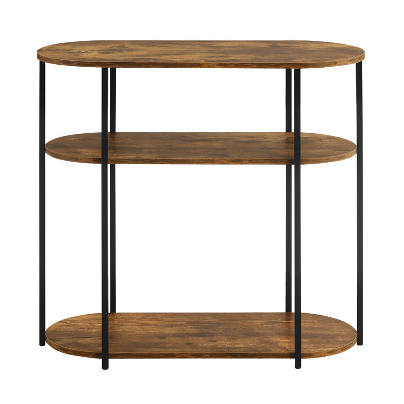 Ebern Designs Ramos 3 Tier Oval Entryway Hall Table & Reviews | Wayfair