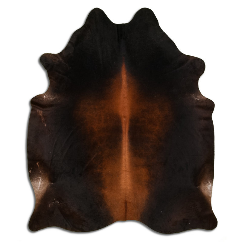 Foundry Select Animal Print Handmade Cowhide Brown Area Rug | Wayfair