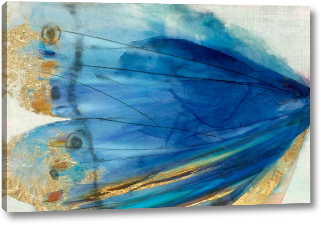 House of Hampton 'Wing I' by Aimee Wilson Giclee Art Print on Wrapped ...