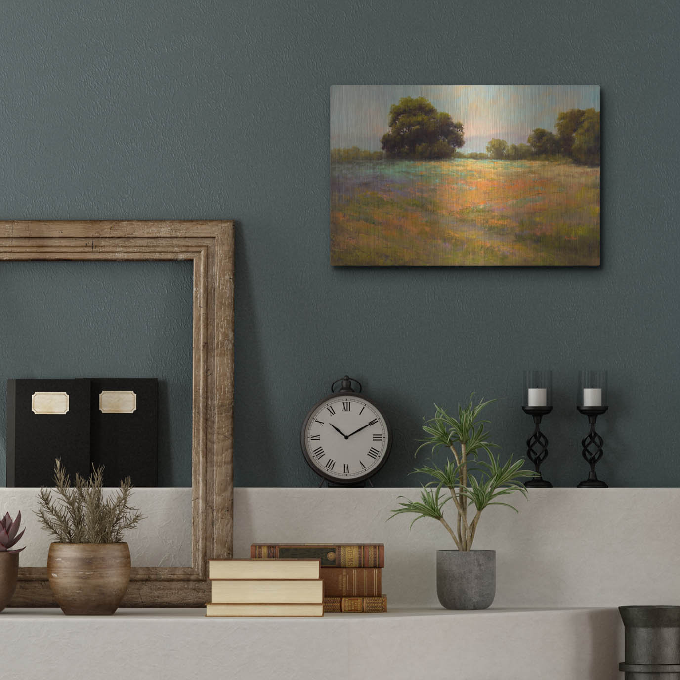 Winston Porter Luxe Art 'Spring Meadow' by Alice Weil Wall Art | Wayfair