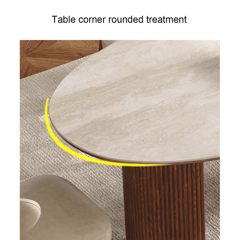 ASS Comfort Zone Cave Stone Rock Plate Dining Table And Chair Set ...