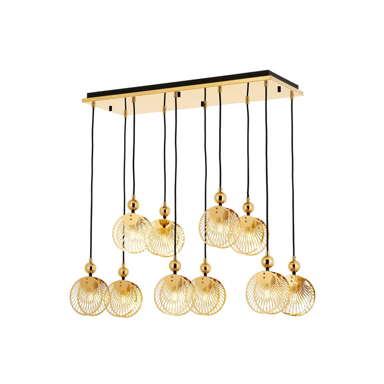 Mercer41 Demps 10 - Light Chandelier | Wayfair.co.uk