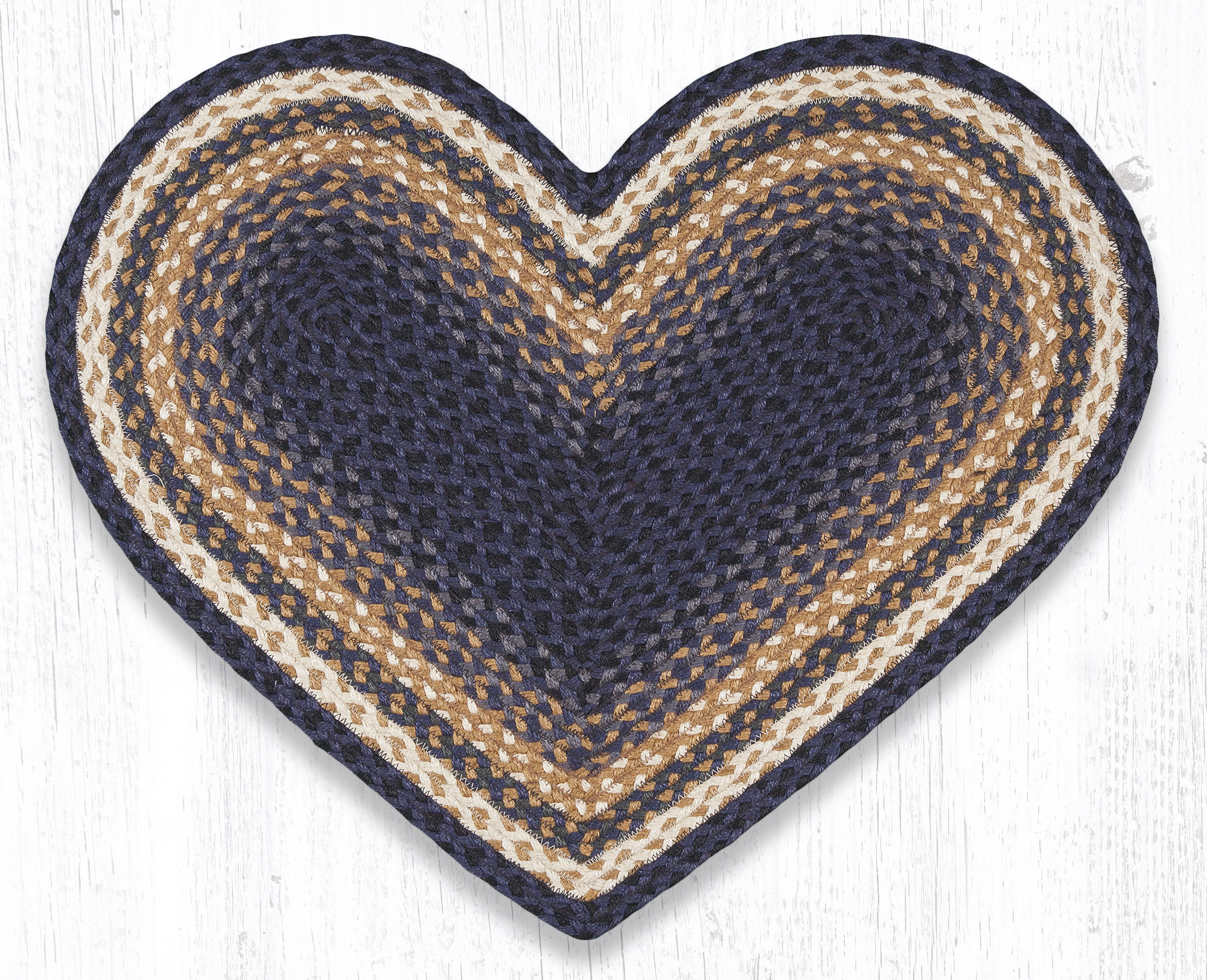 Millwood Pines Felisa Braided Blue Area Rug & Reviews | Wayfair