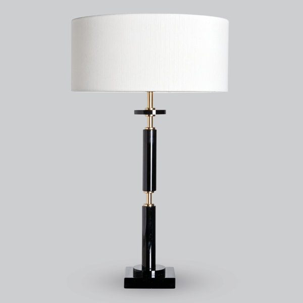 Canora Grey Alexous Crystal Table Lamp Pillar | Wayfair.co.uk