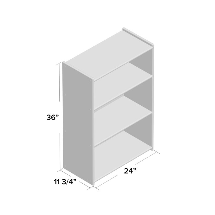 Angeles Value Line 3 Compartment Shelving Unit & Reviews | Wayfair