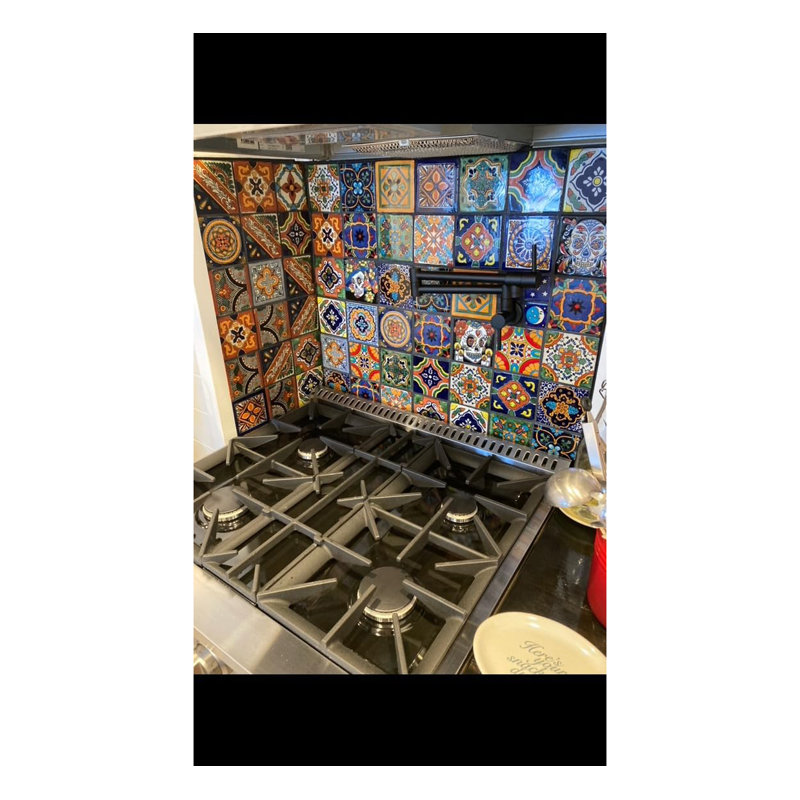 Umedas 4'' Ceramic Decorative Tile Insert | Wayfair