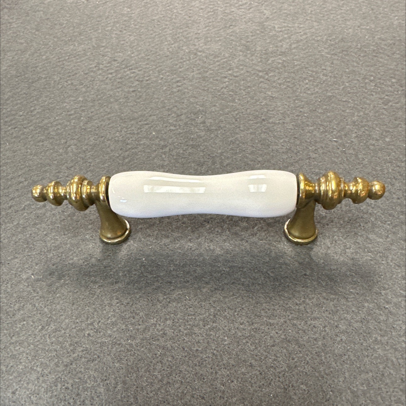 D. Lawless Hardware Flare Foot 3" Center to Center Bar / Handle Pull ...