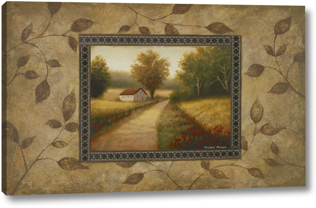 Fleur De Lis Living 'New Country Glimpse' by Michael Marcon Giclee Art ...