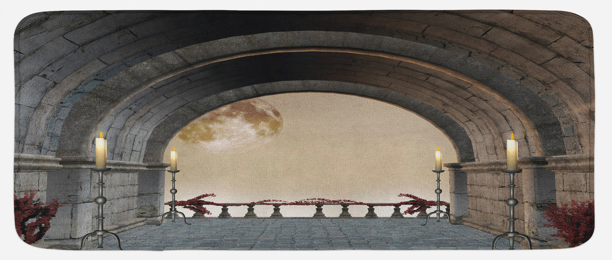 East Urban Home Gothic Kitchen Mat | Wayfair