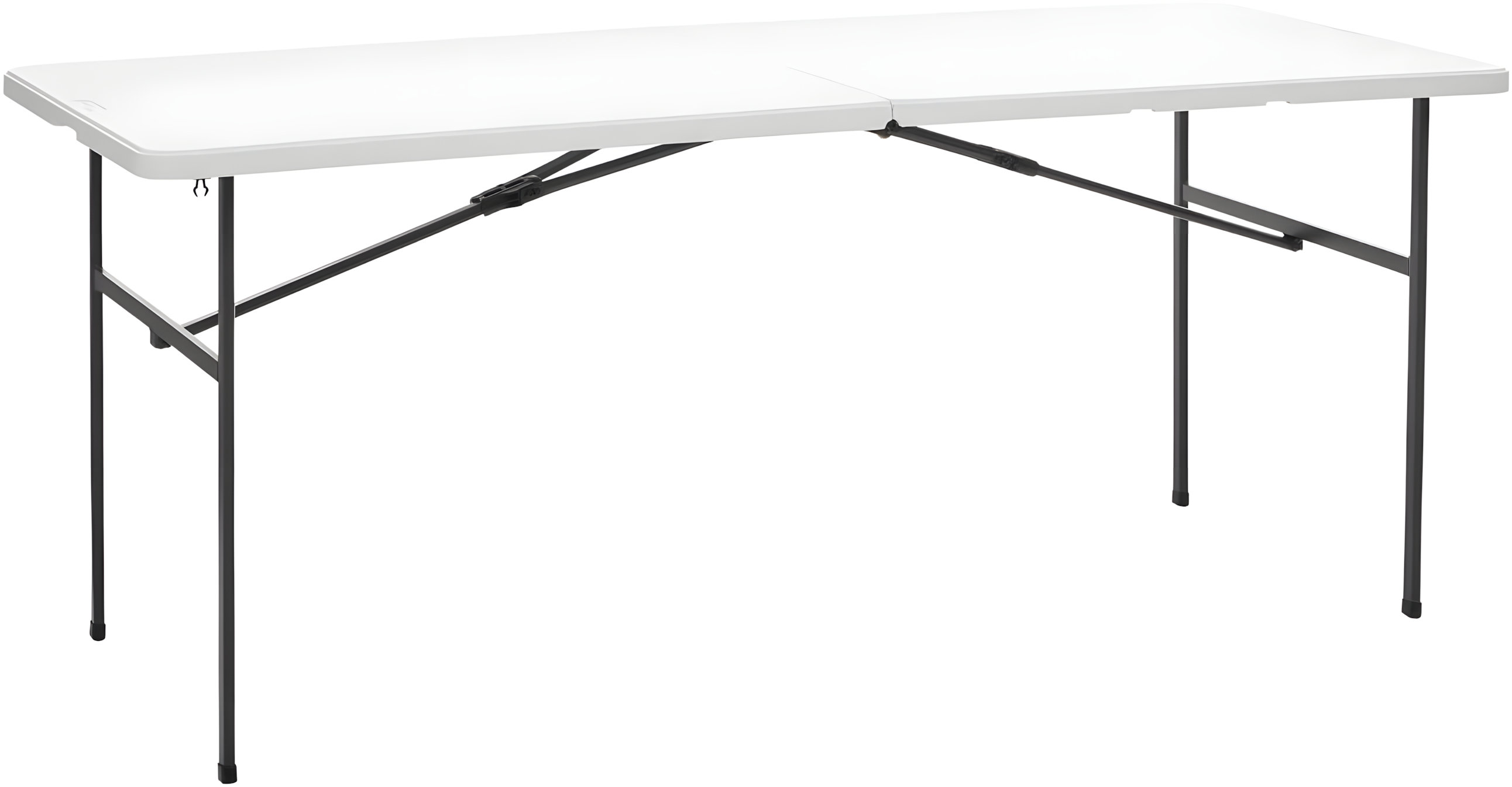 ERTCHUE RIED 6 Ft Multipurpose Folding Table With Sturdy Steel Frame ...
