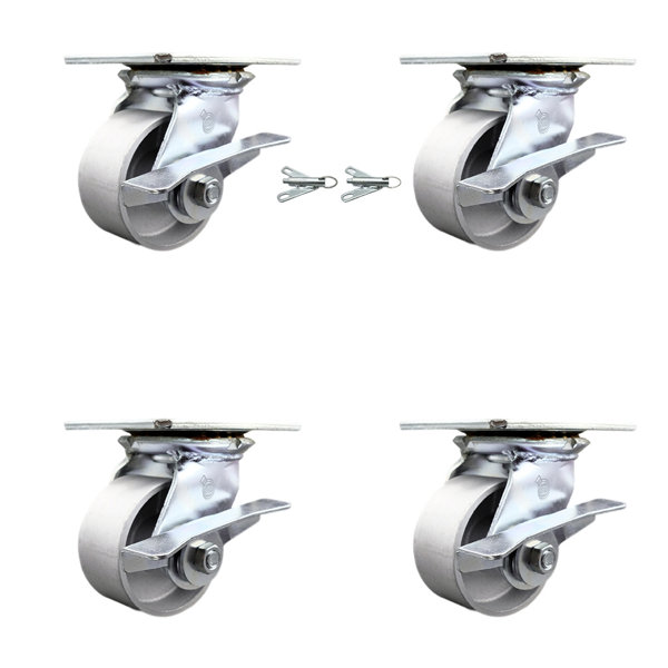 Service Caster Semi Steel Caster | Wayfair