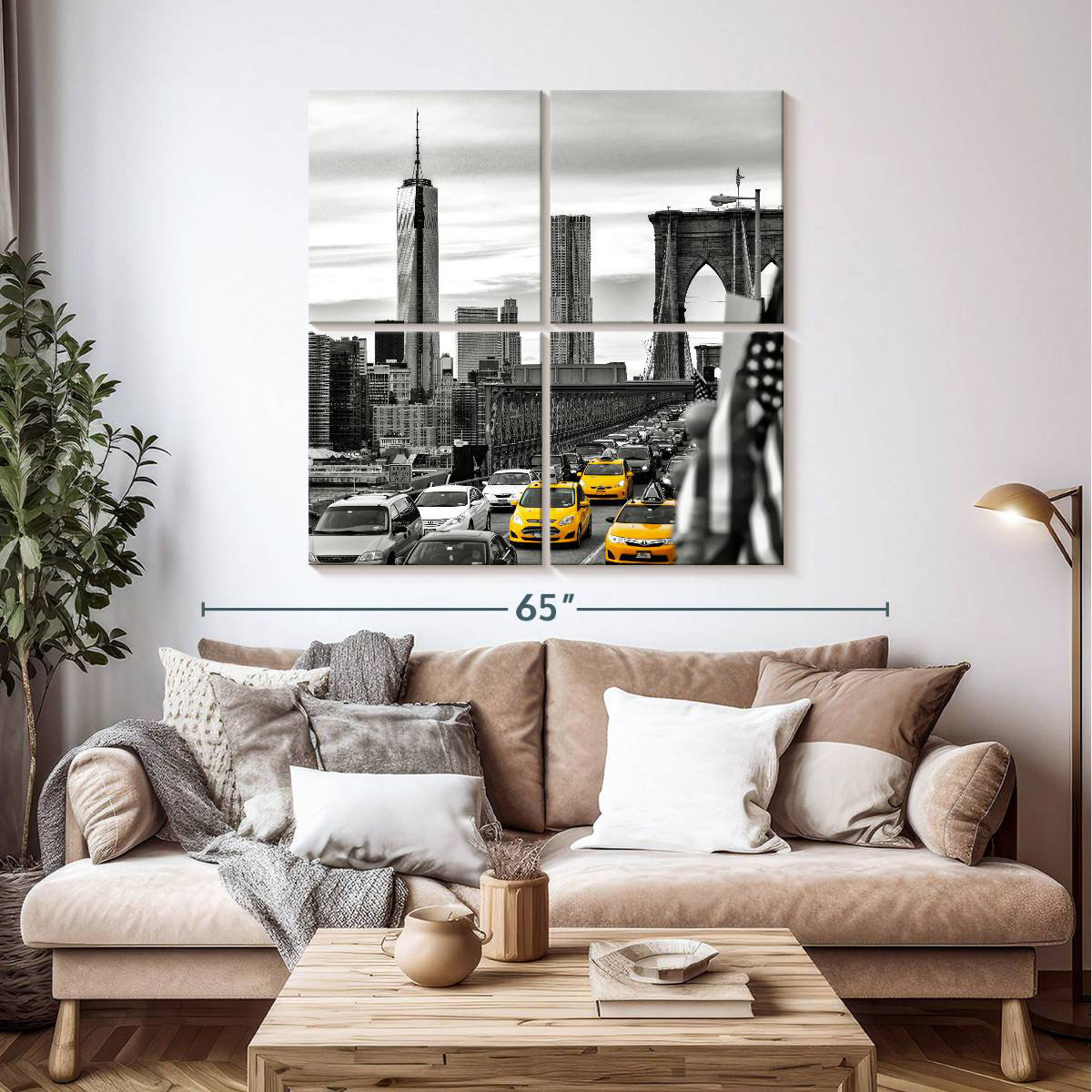 Ebern Designs Mehar New York City - Yellow Taxis I | Wayfair