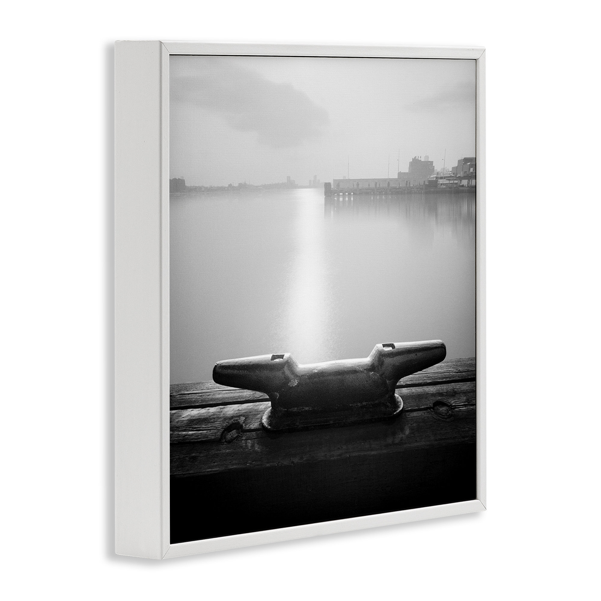 Breakwater Bay Dockside Boat View Framed Giclee Art by Chip Forelli ...