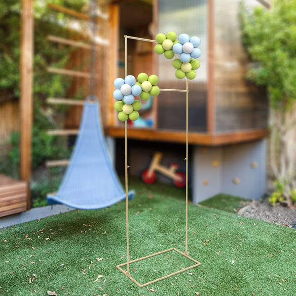 YXSUN 20.87x12.6x61.02in Wedding Arch Stand with Bases,Easy Assembly ...