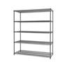 TRINITY PRO Black 5-Tier NSF Steel Wire Garage Storage Shelving Unit ...