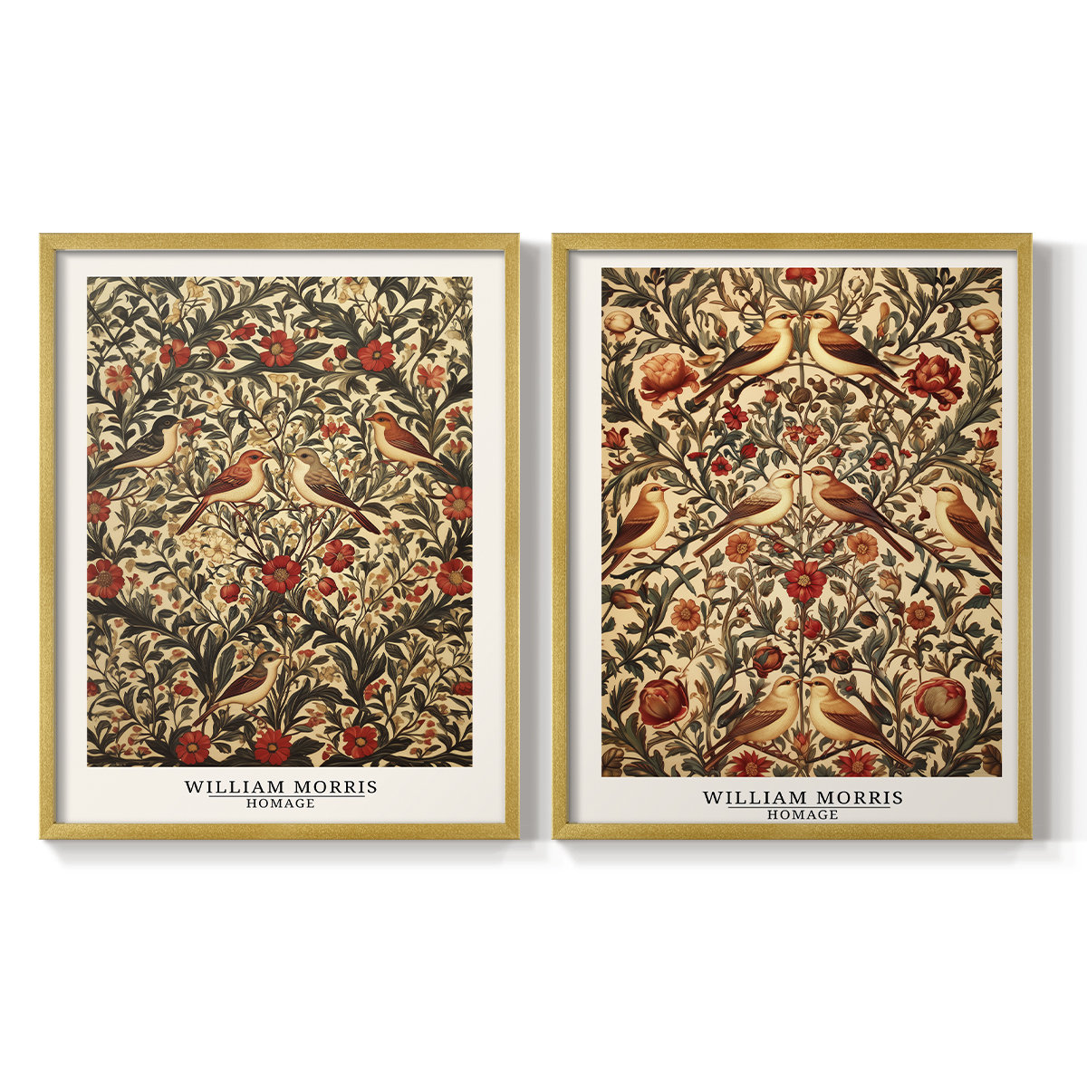Winston Porter WM MORRIS Series CCC-Premium Framed Print -Ready to Hang ...