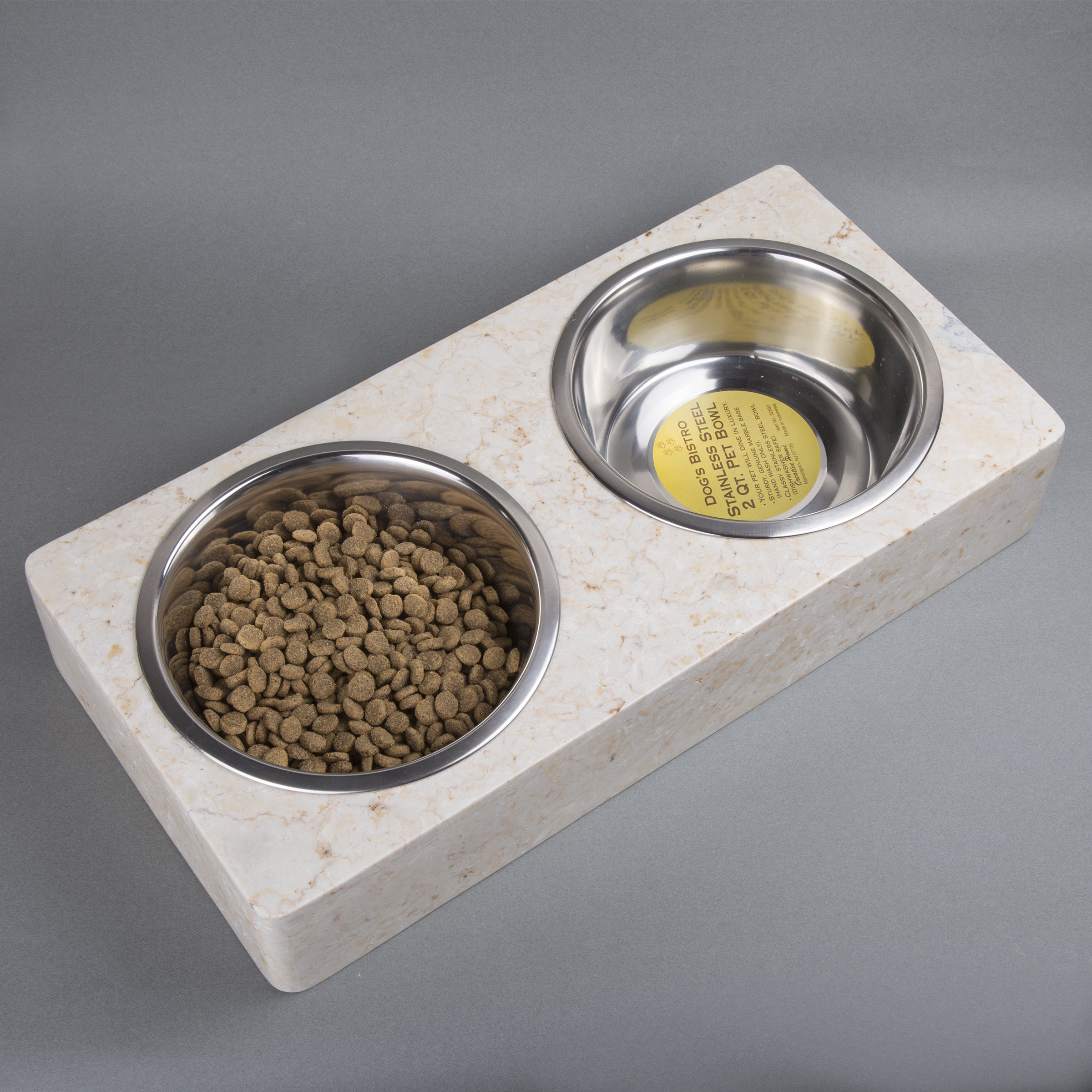 Creative Home Double Pet Food and Water Feeding Bowl & Reviews | Wayfair