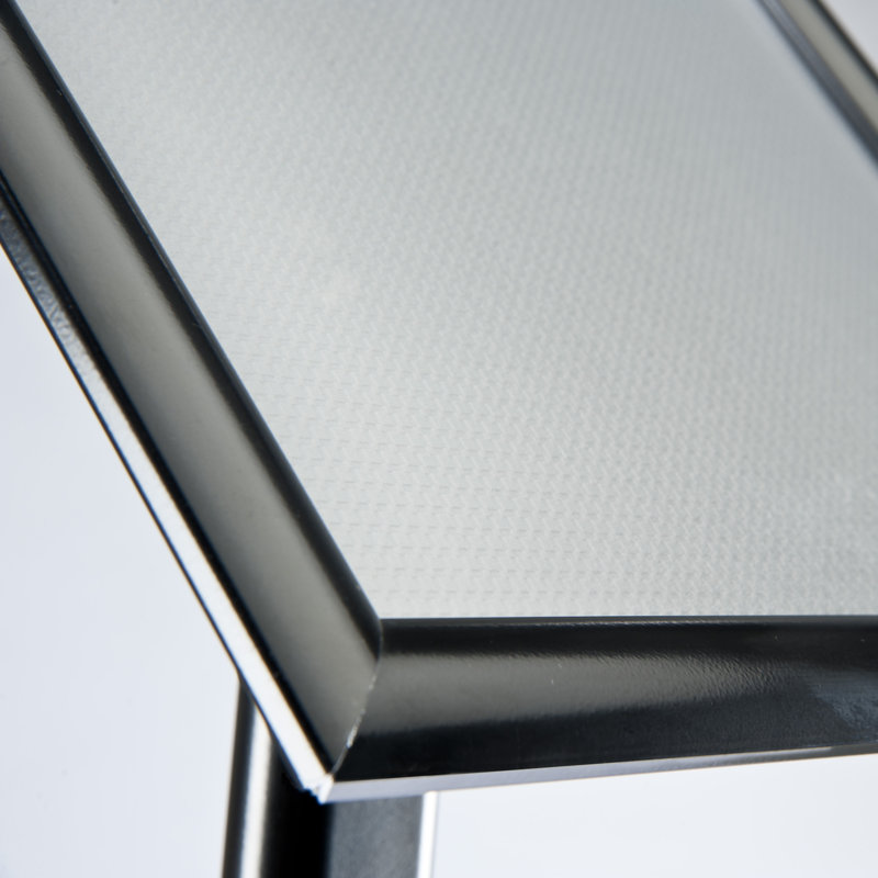 MT Displays Pedestal Curved Sign Holder | Wayfair