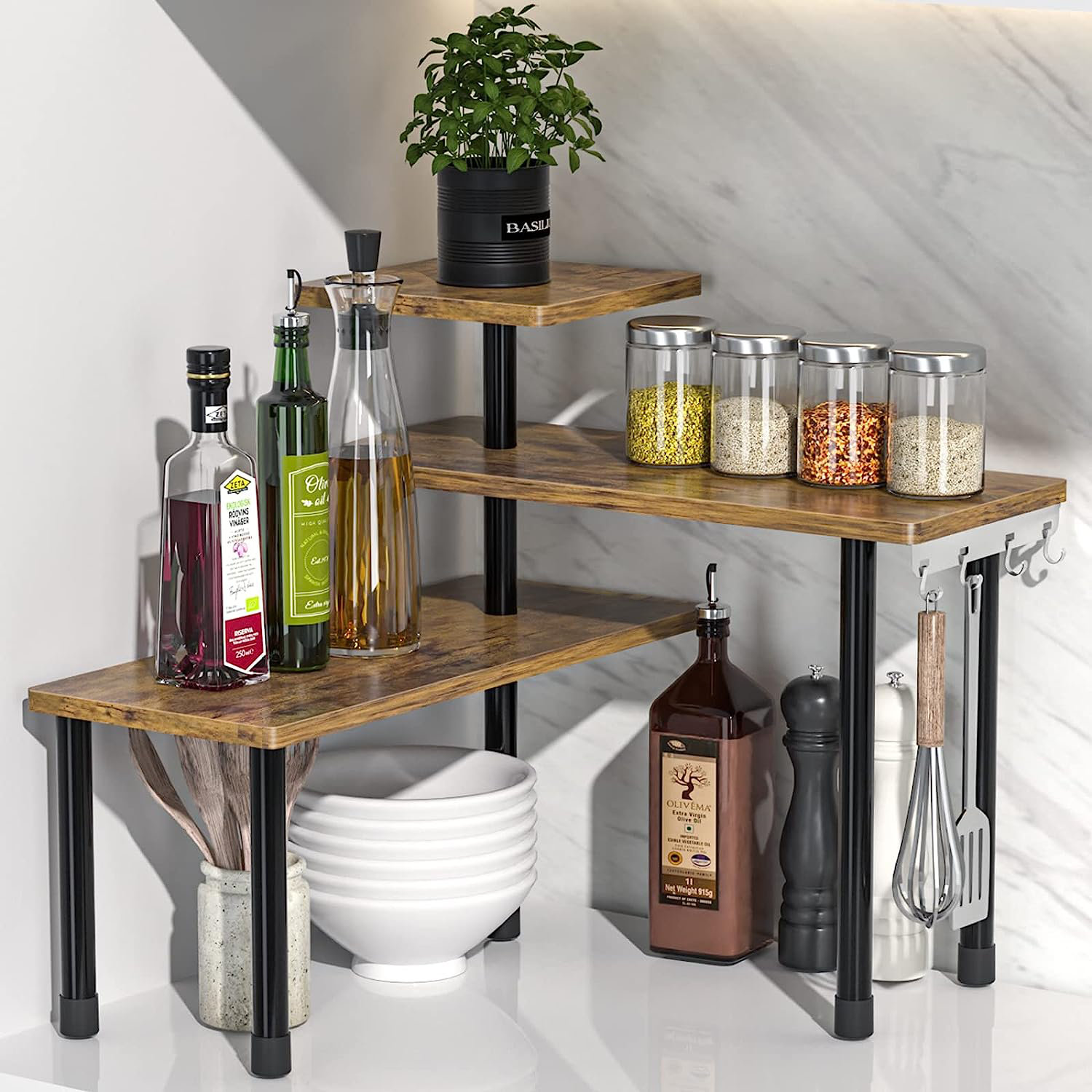 Rebrilliant Madan Adjustable Shelving Rack | Wayfair