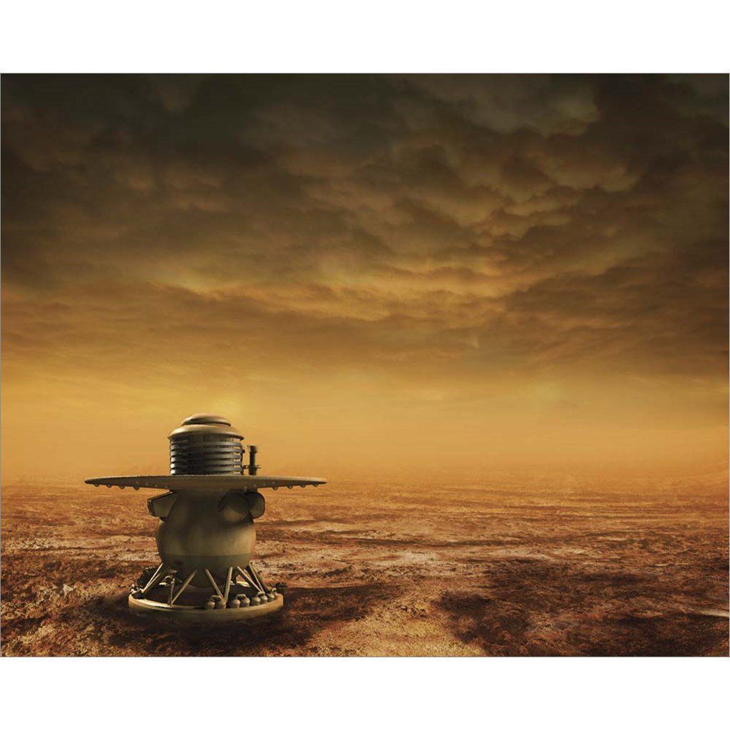 Latitude Run® Venera 14 Lander on Venus - Wrapped Canvas Graphic Art ...
