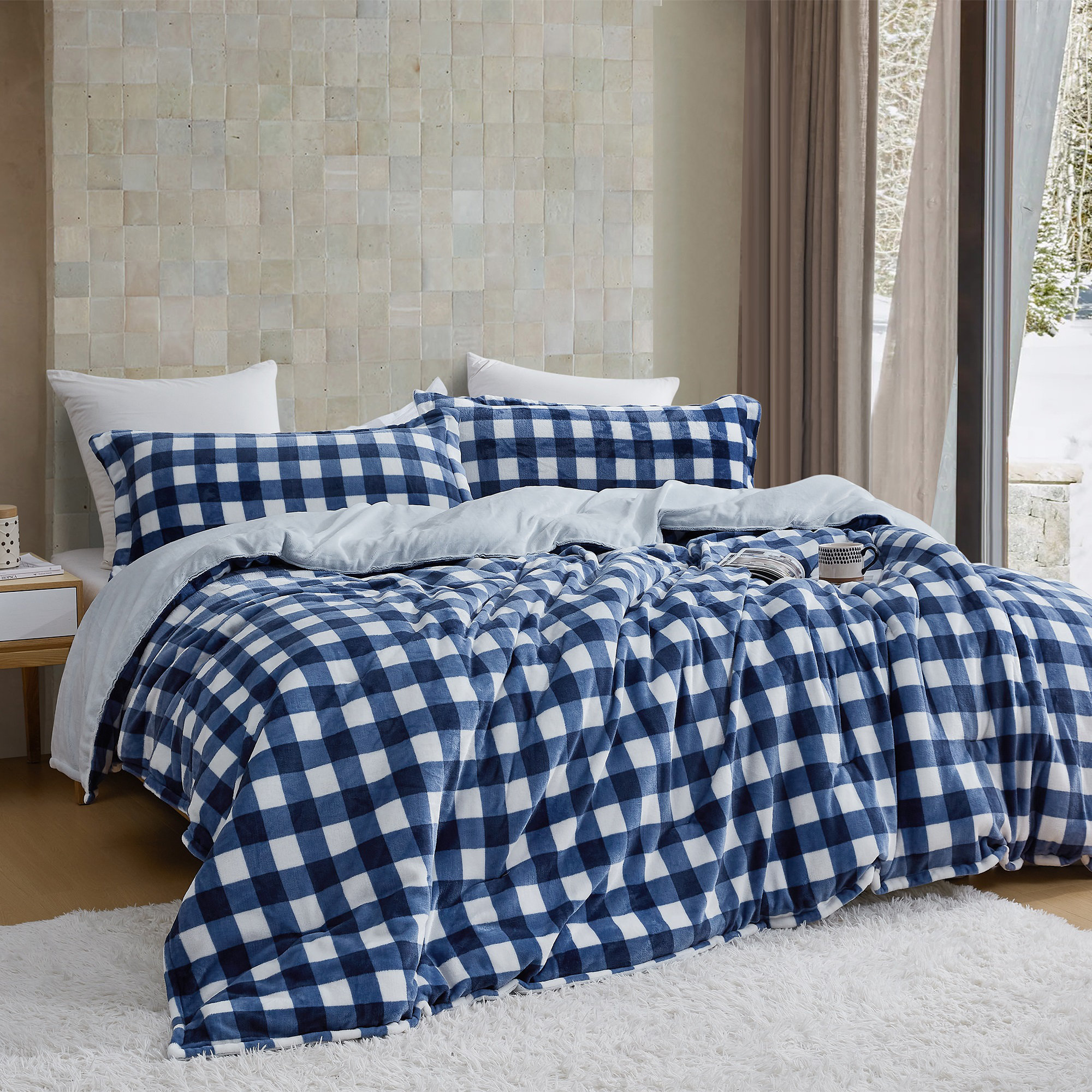 Byourbed Scottish Winters Coma Inducer Plaid Flannel Oversized ...