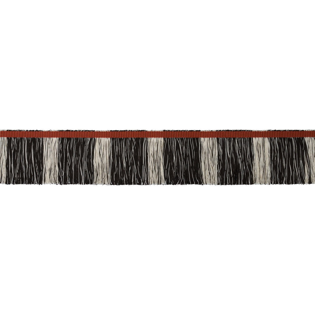 Schumacher x Stephanie Seal Brown Calcada Fringe | Wayfair