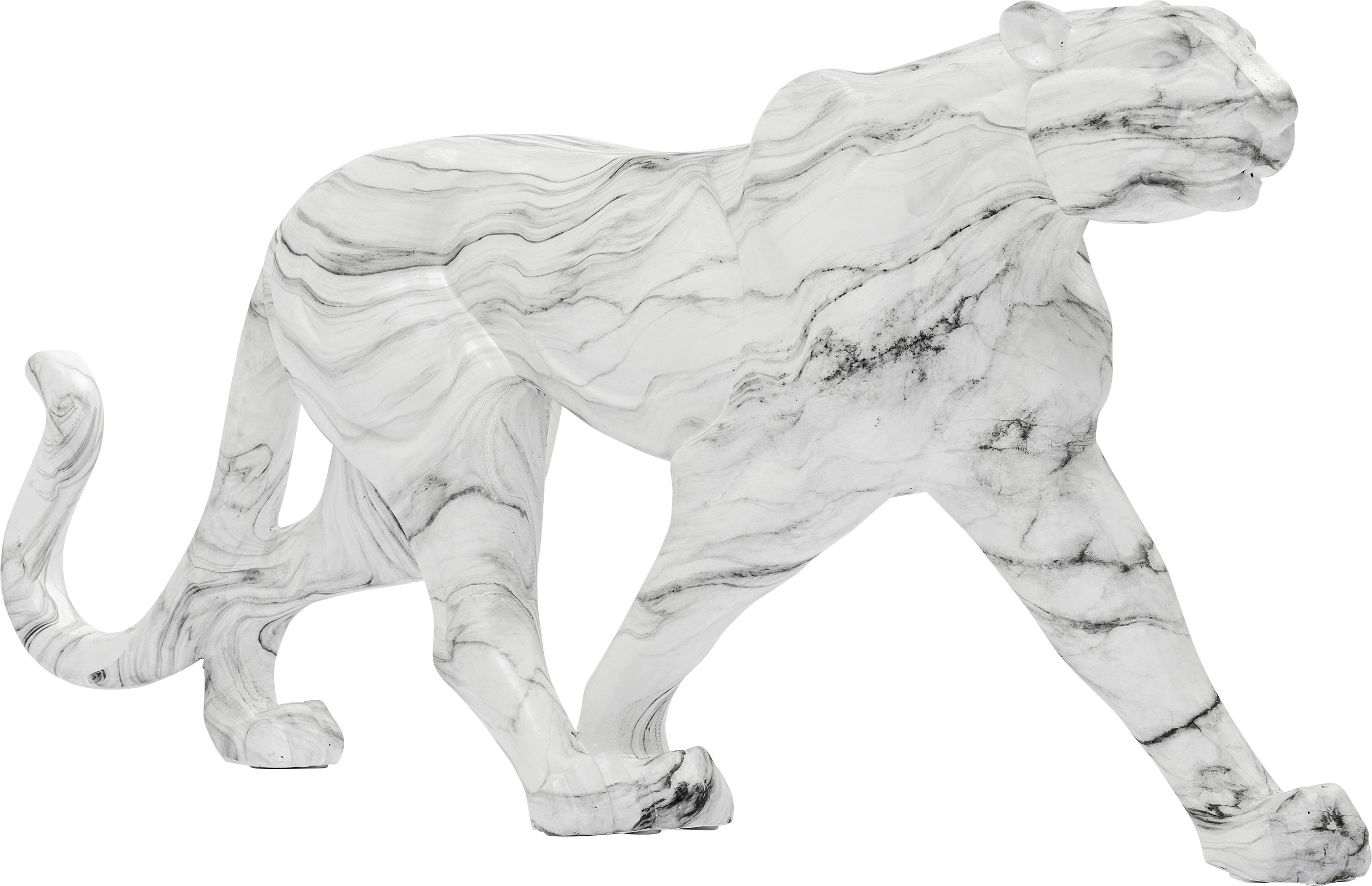 KARE Design Decorative figure Leopard Marble 129cm | Wayfair.co.uk