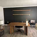 The Twillery Co.® Ragusa 63-Inch Rectangle Computer Desk & Reviews ...