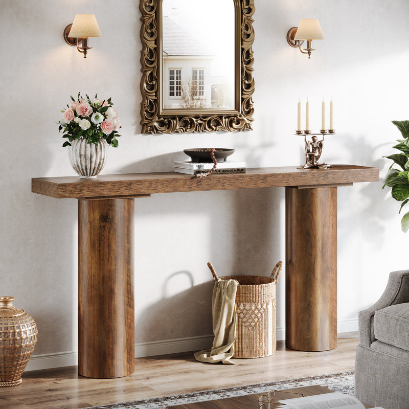Millwood Pines 63" Long Bar Table & Reviews | Wayfair