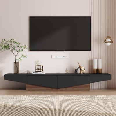 Wade Logan® Bradden 78.7'' W Storage TV Stand & Reviews | Wayfair