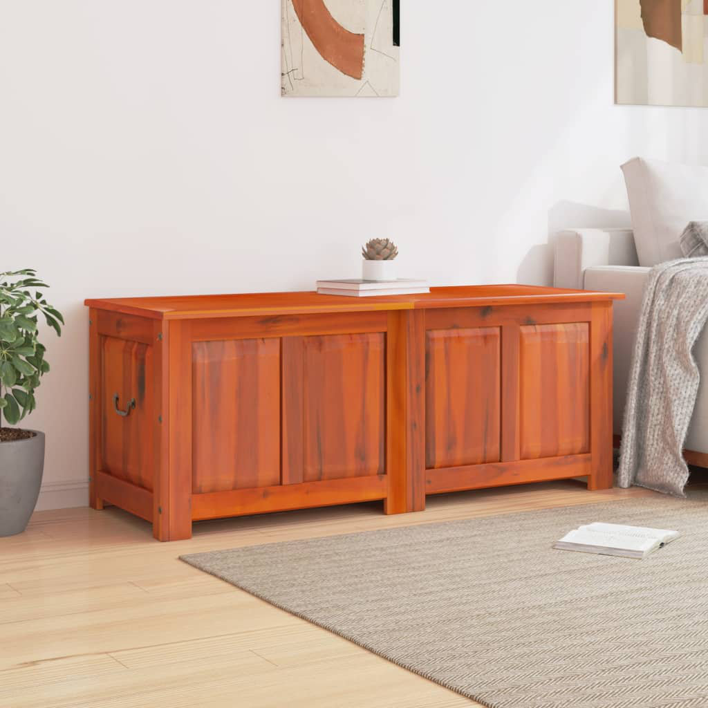Lark Manor™ Storage Chest With Lid Solid Wood Acacia | Wayfair
