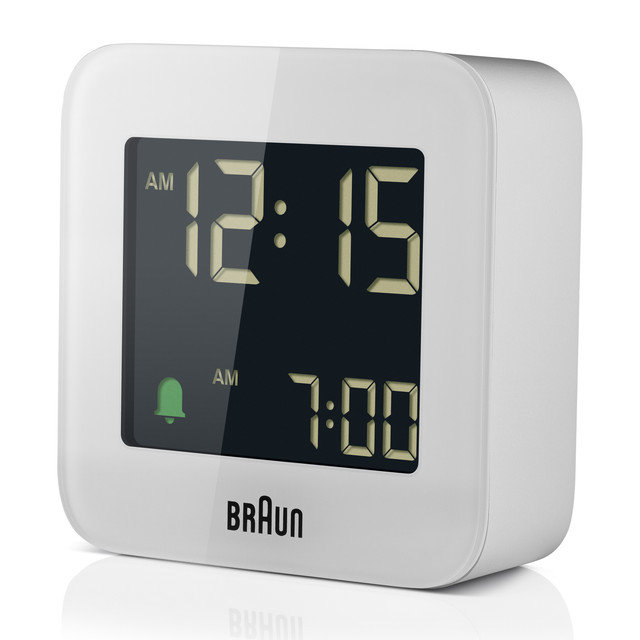 Braun Digital Electric Tabletop Clock with Alarm | Wayfair