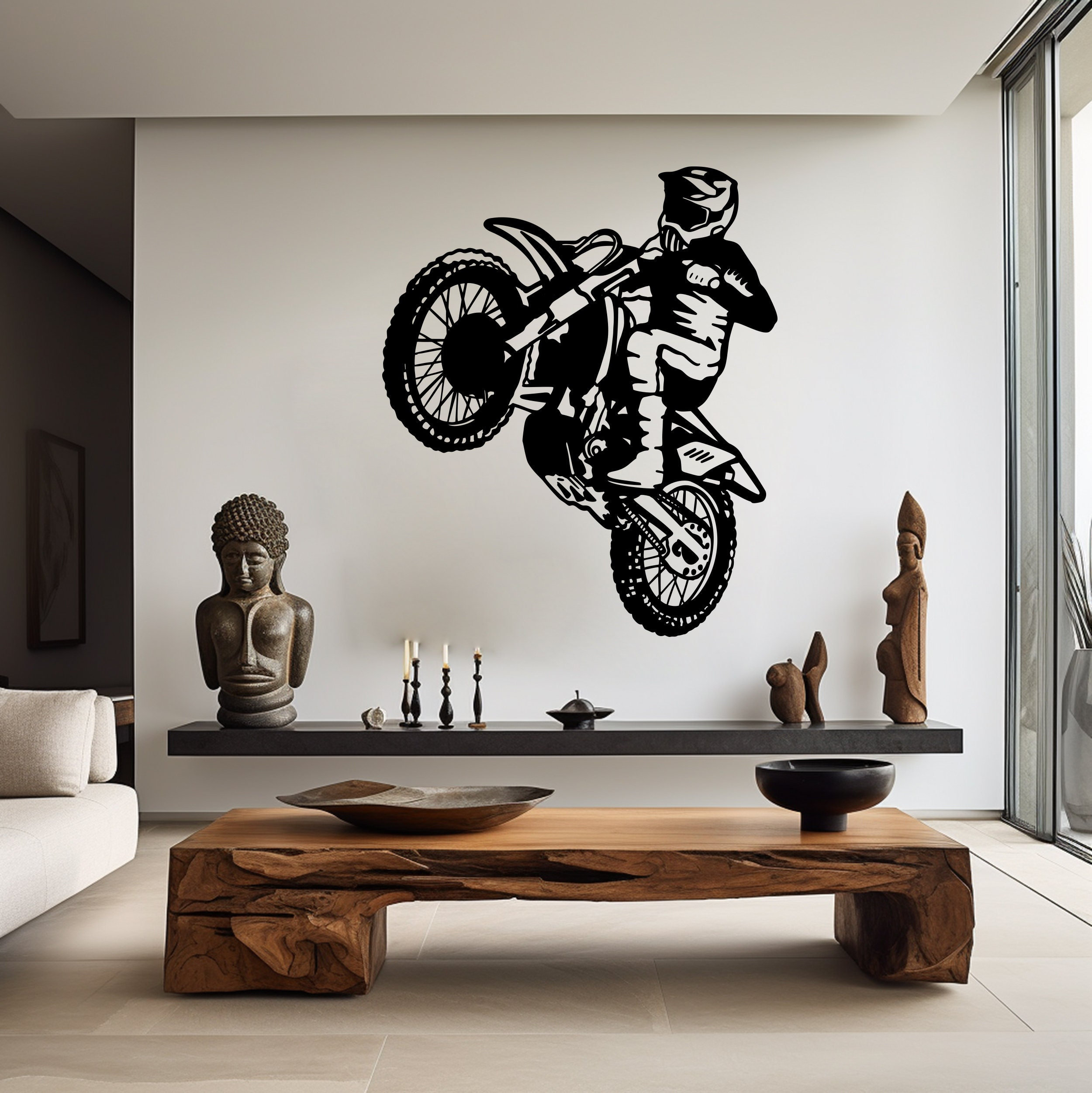 Trent Austin Design® Dirtbike decal motocross sticker | Wayfair