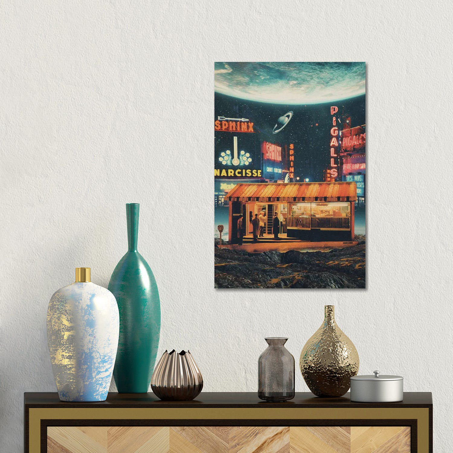 Winston Porter A Postcard From Year 2347 | Wayfair