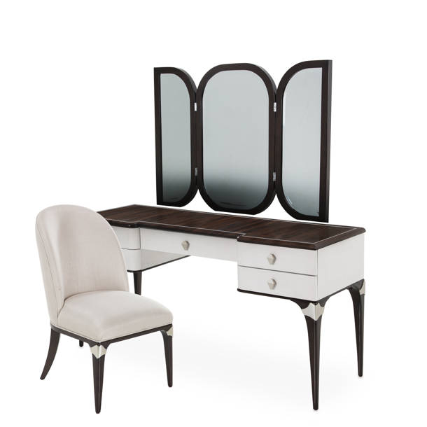 Zentique Galdy Vanity Stool | Perigold