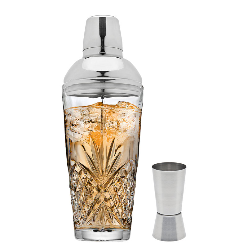 Godinger Silver Art Co Dublin Crystal Cocktail Shaker 17oz & Reviews ...