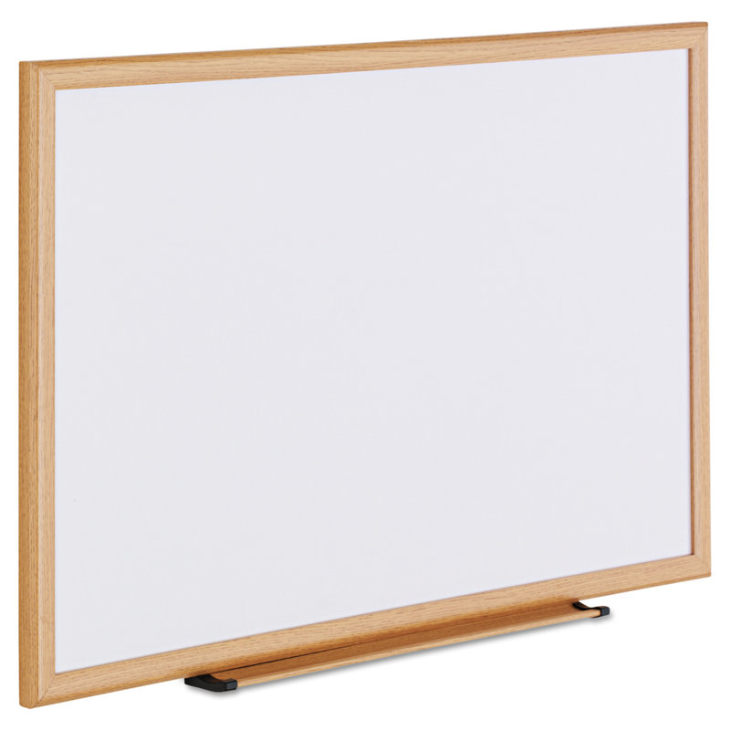 Universal Wall Melamine Small - 2' - 4' Framed Whiteboard & Reviews ...